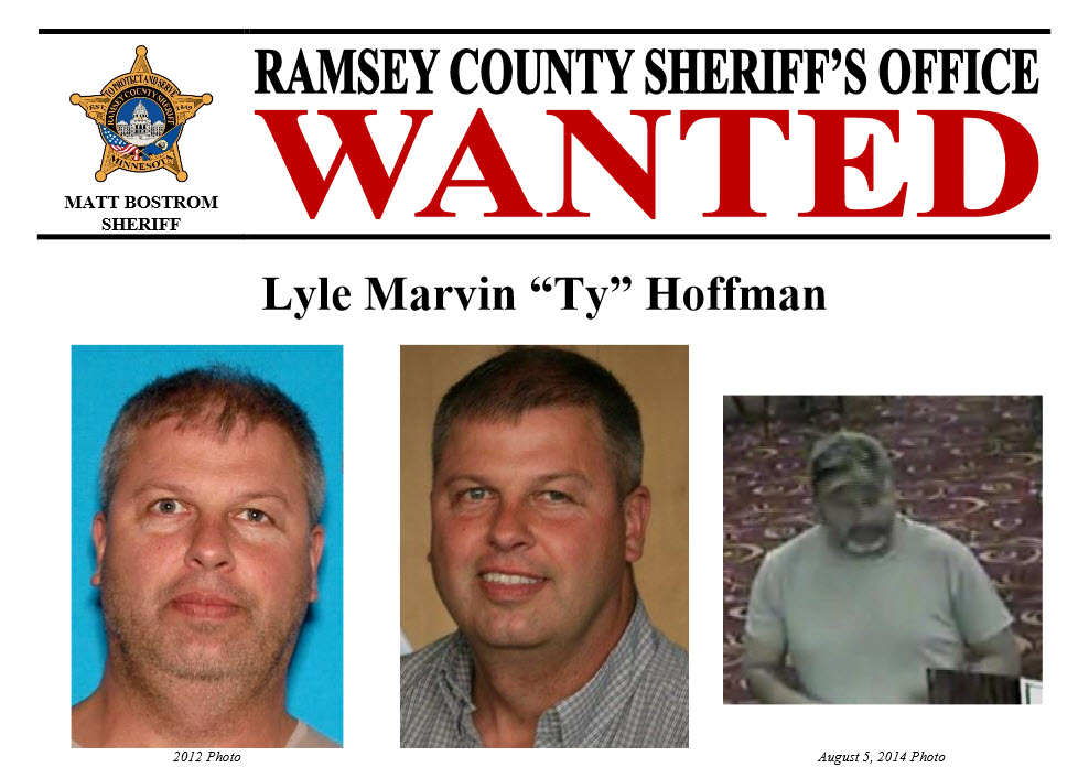 Ramsey Co. Sheriff releases new Ty Hoffman wanted poster | kare11.com Ramsey Co. Sheriff releases new Ty Hoffman wanted poster | kare11.com