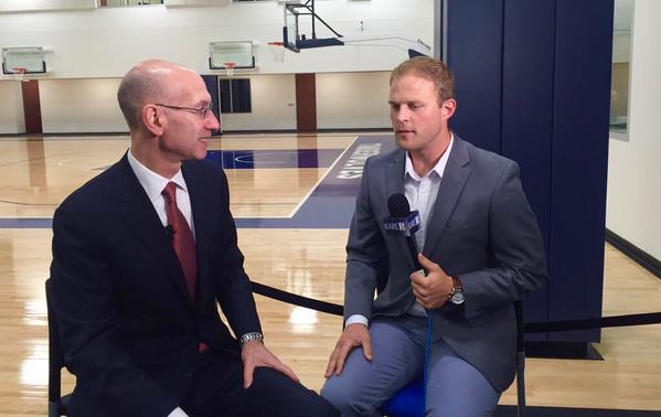 NBA Commissioner Silver in town for practice facility grand opening | kare11.com