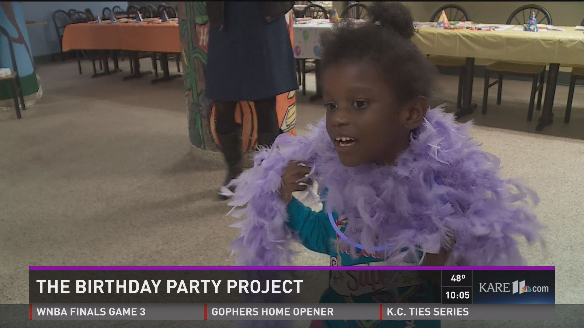 Birthday Party Project brings joy to homeless in Mpls. | kare11.com