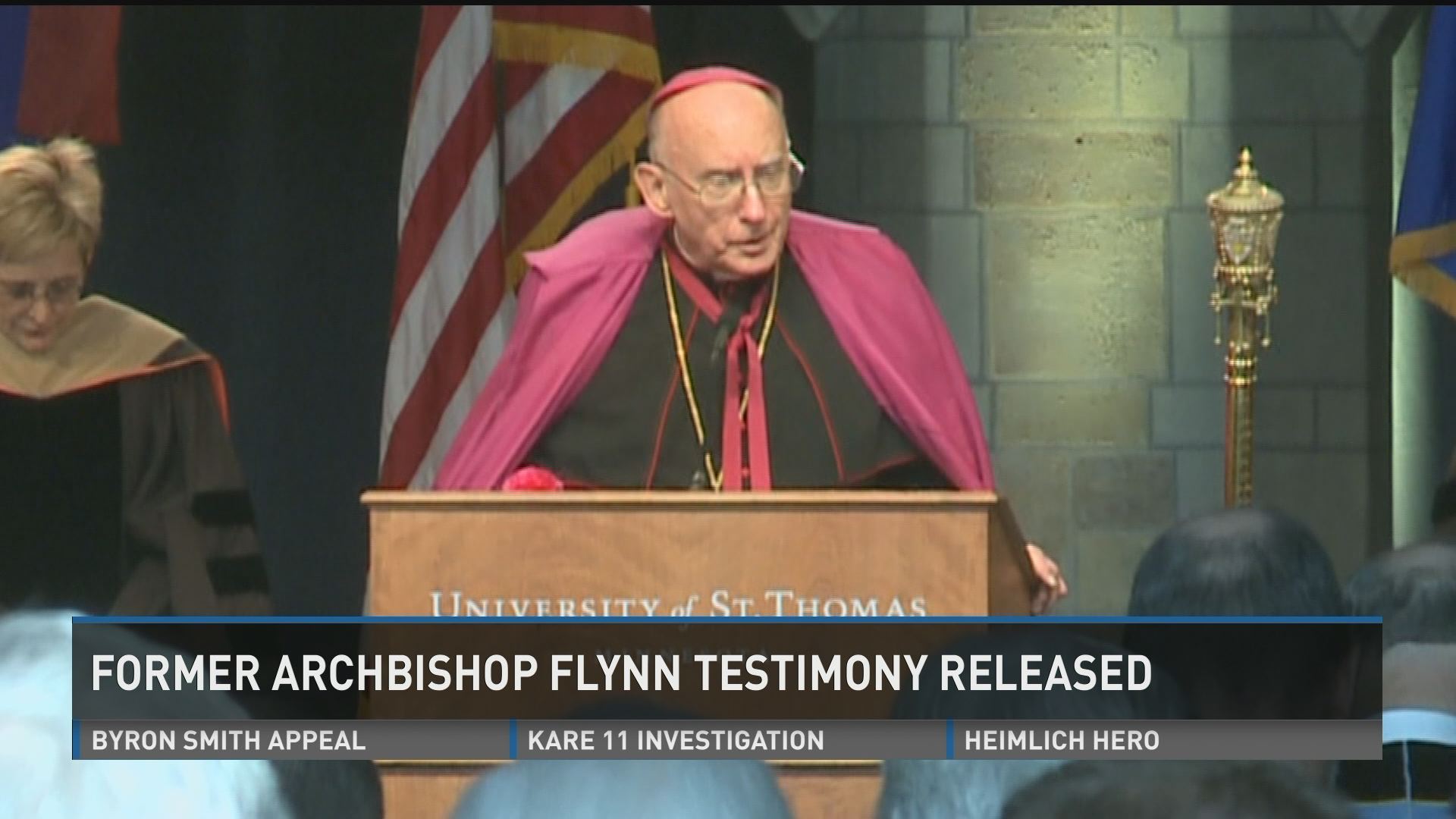 Ex-archbishop can't recall handling of abuse cases | kare11.com