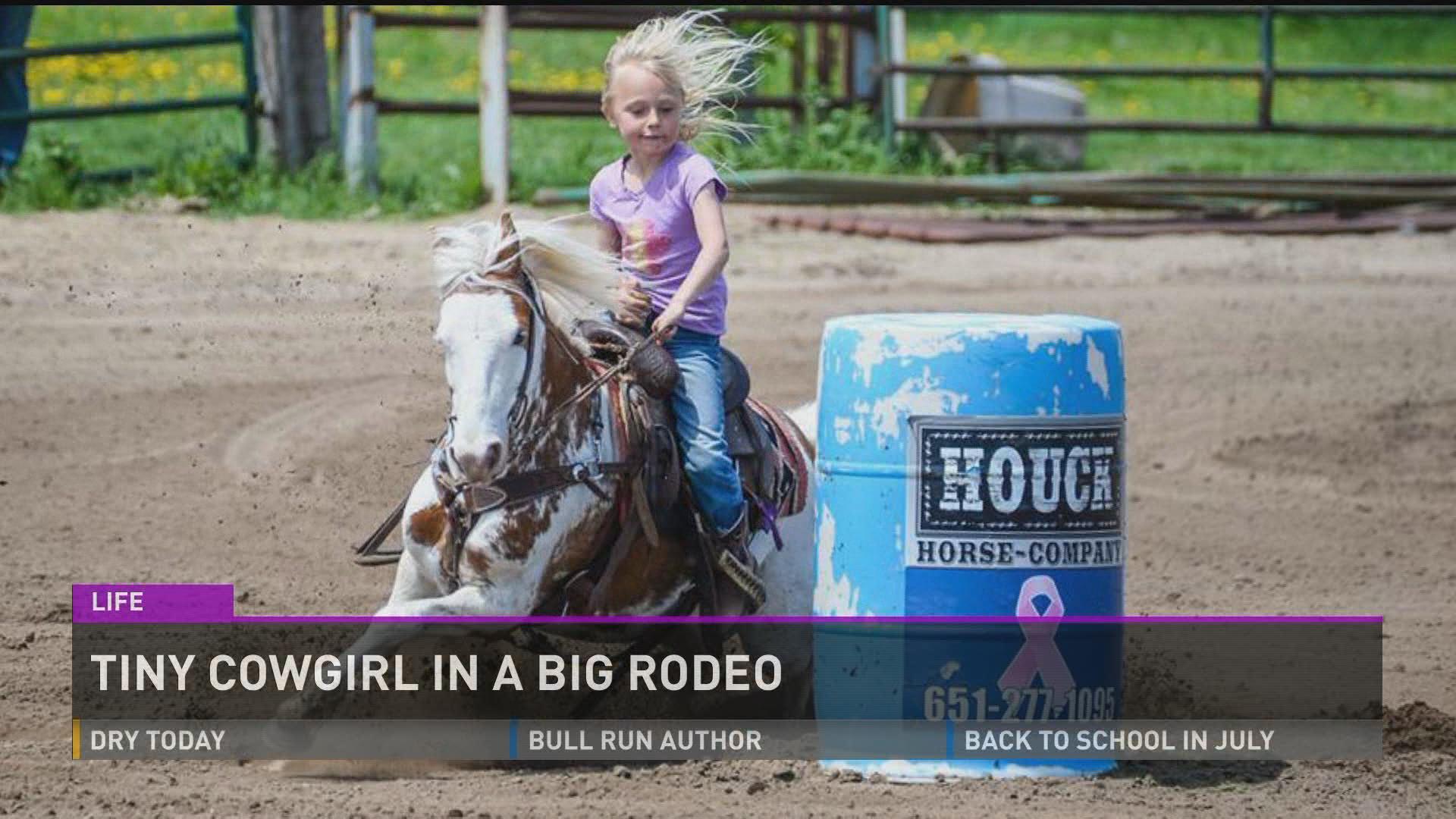 Little cowgirl in big rodeo | kare11.com