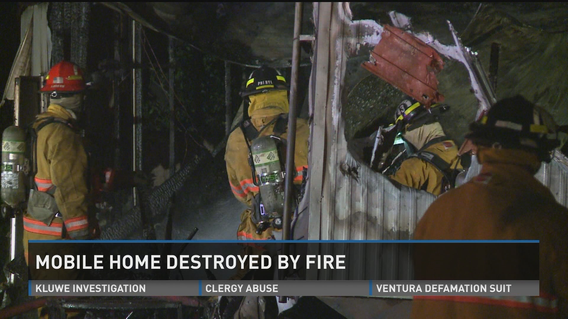 Fire destroys Fridley mobile home | kare11.com