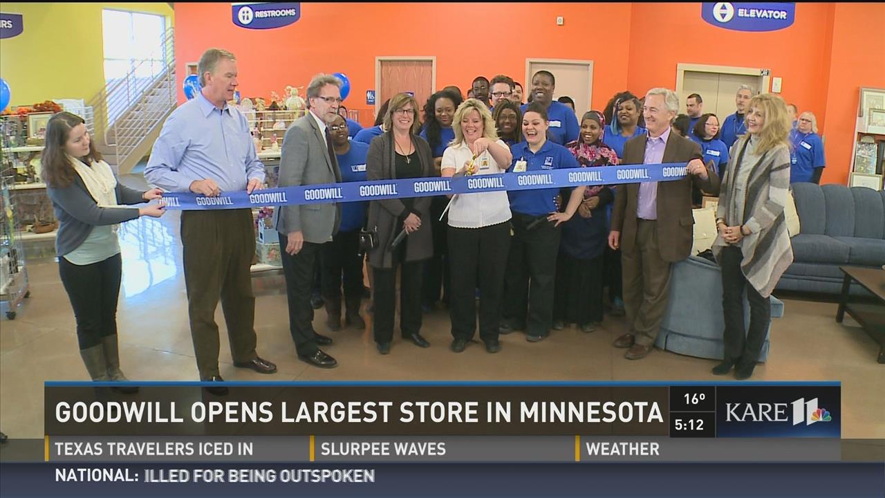 Goodwill opens their largest store in Minn. | kare11.com