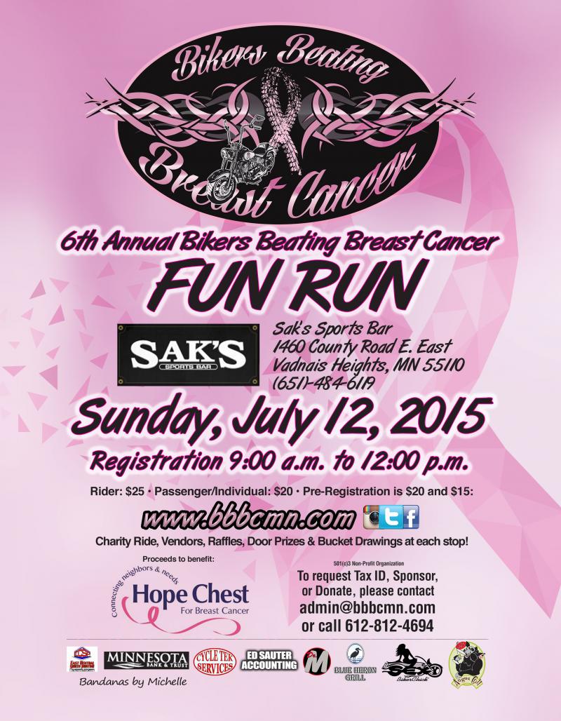 Bikers Beating Breast Cancer Fun Run | kare11.com