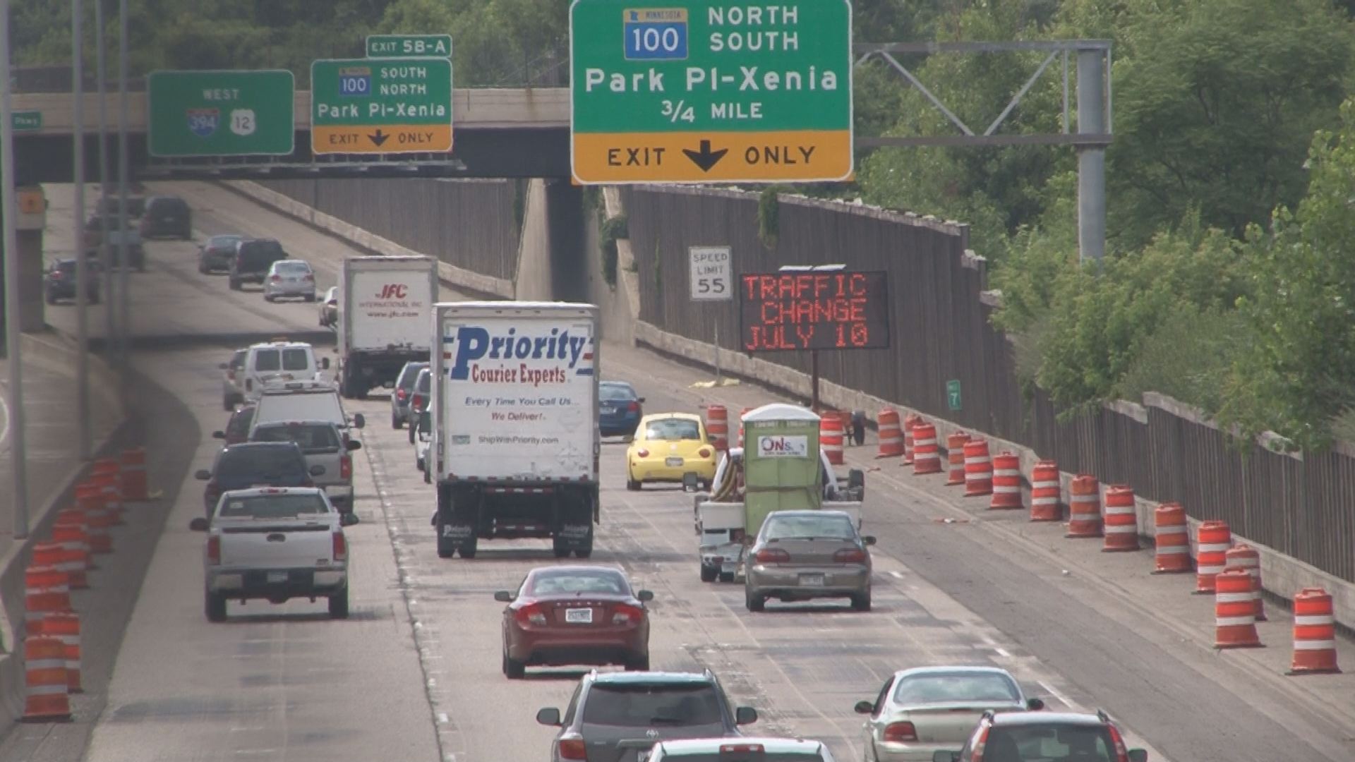 Westbound lanes to reopen on I-394 | kare11.com