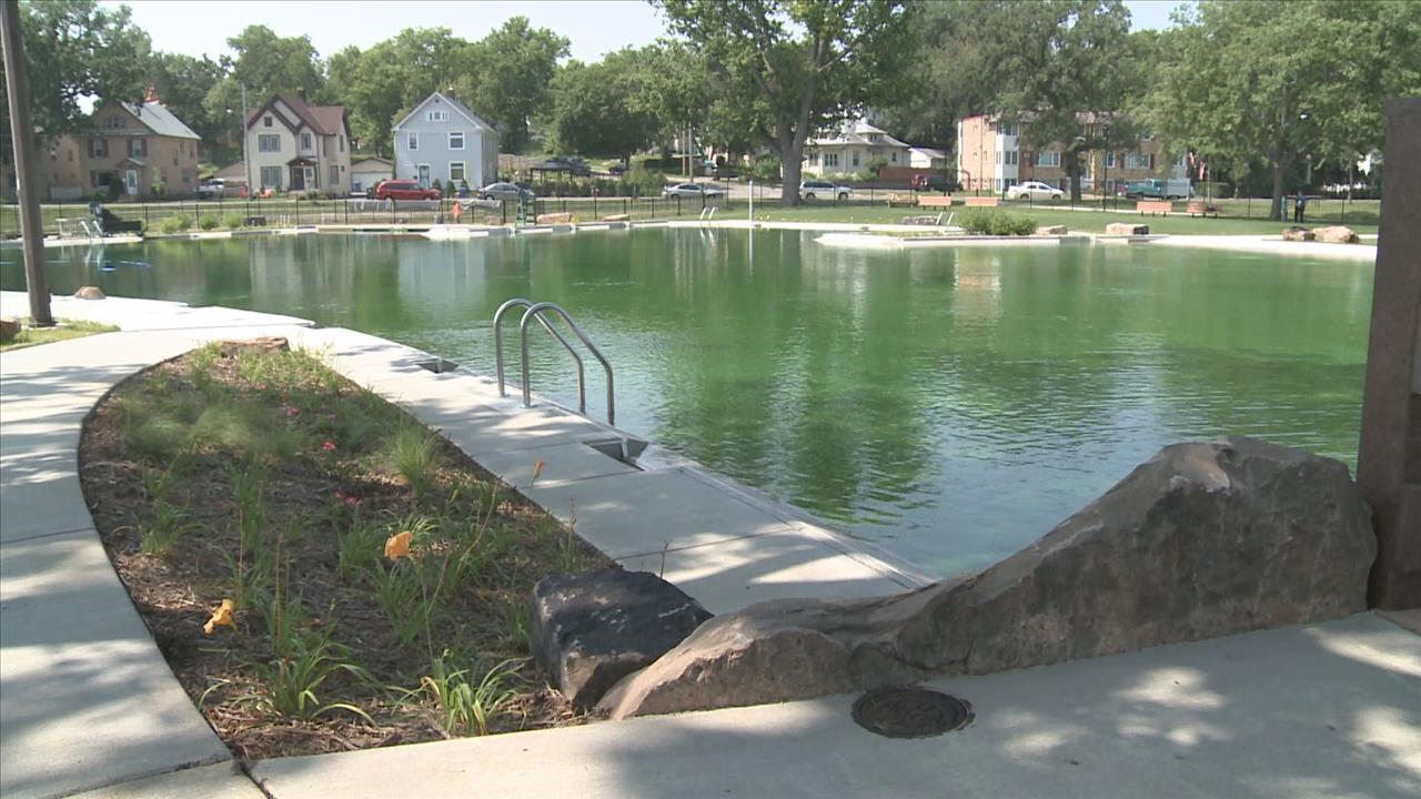 First look at Webber natural swimming pool | kare11.com