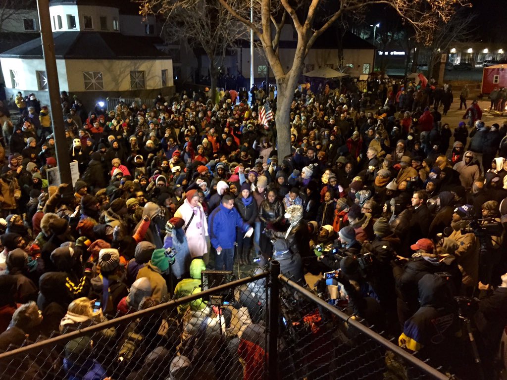 2 arrested for profane graffiti at 4th precinct | kare11.com