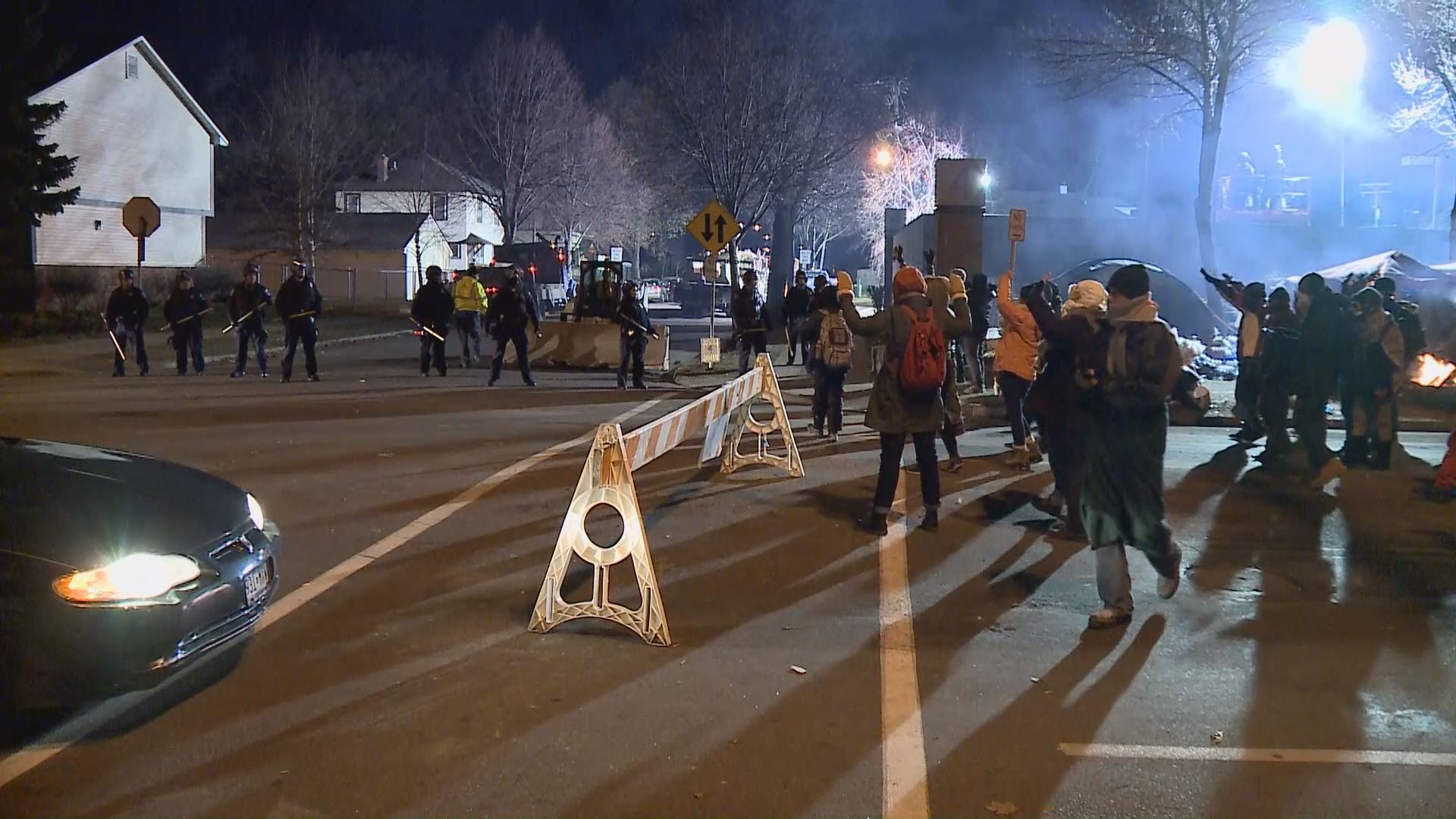 Traffic reroute interrupts calm at 4th precinct | kare11.com