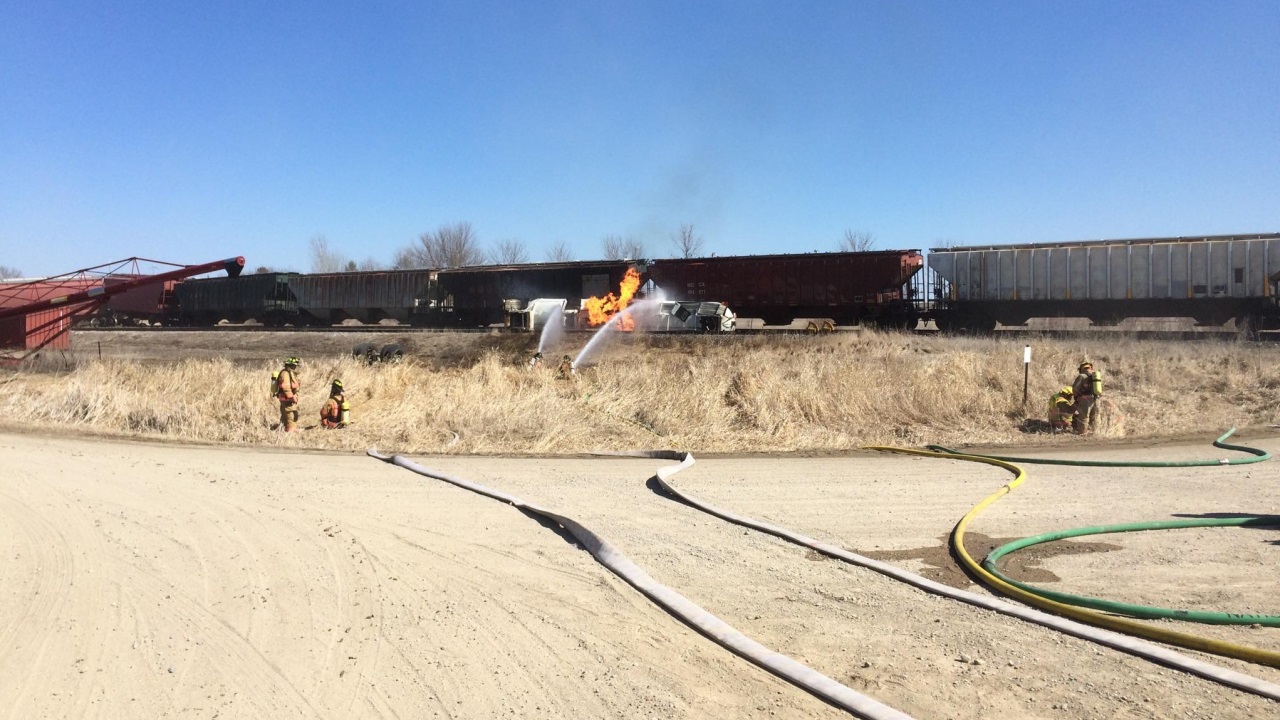 Governor to visit site of train-propane truck collision | kare11.com
