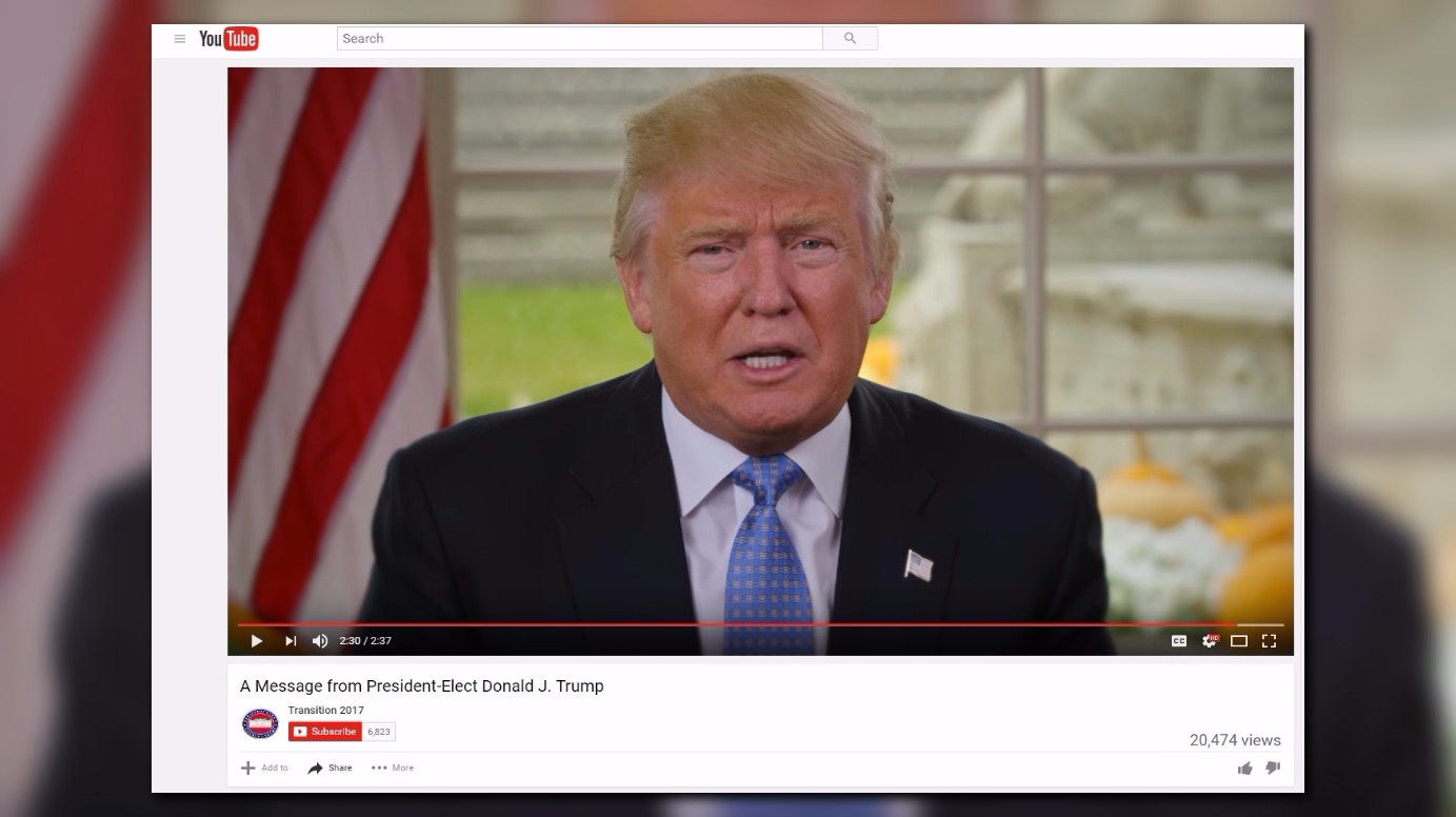 Trump outlines priorities in video address | king5.com