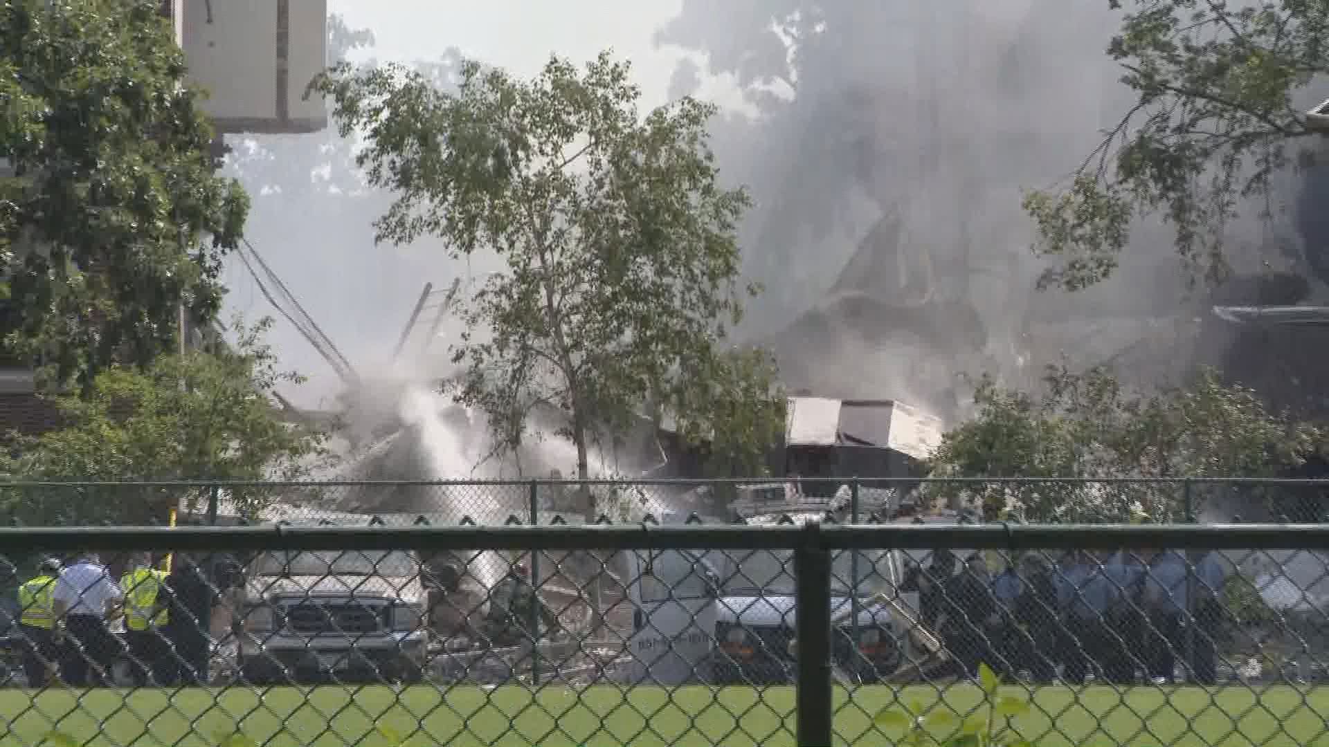 2 killed in building explosion, collapse at Minnehaha Academy | kare11.com