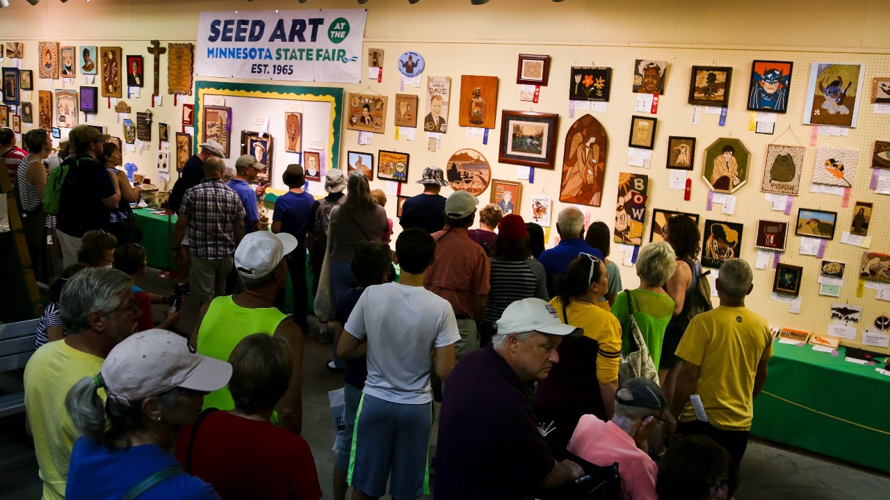 PHOTOS: Crop seed art at the MN State Fair | kare11.com