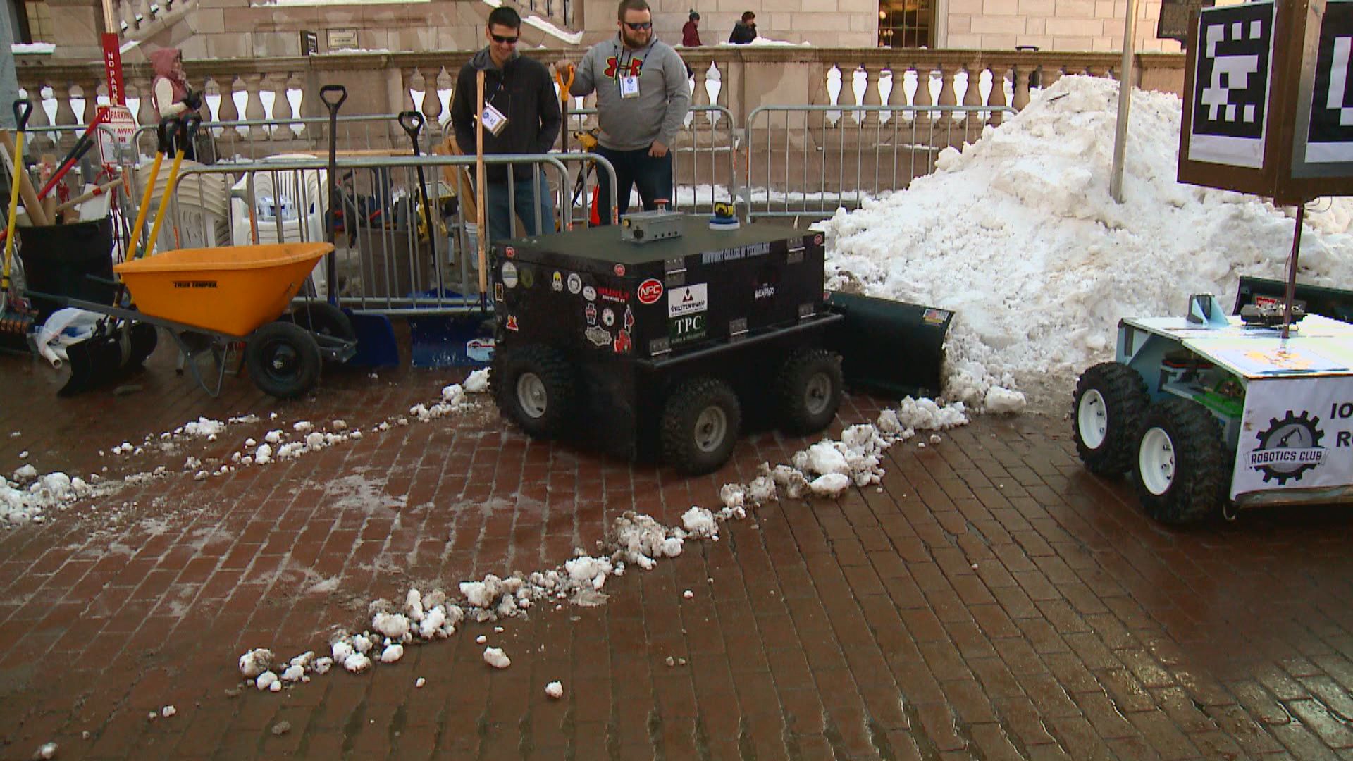 kare11.com | Snow blower clears driveway without you!