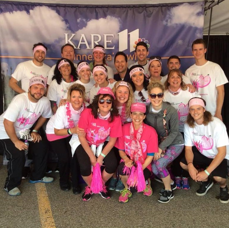 Join the KARE 11 Sunrise Crew team at Race for the Cure | kare11.com